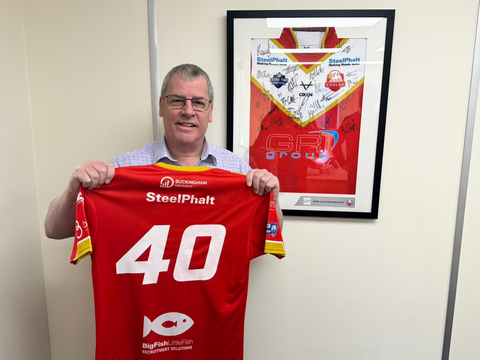 Sheffield Eagles renew partnership with GRI Group